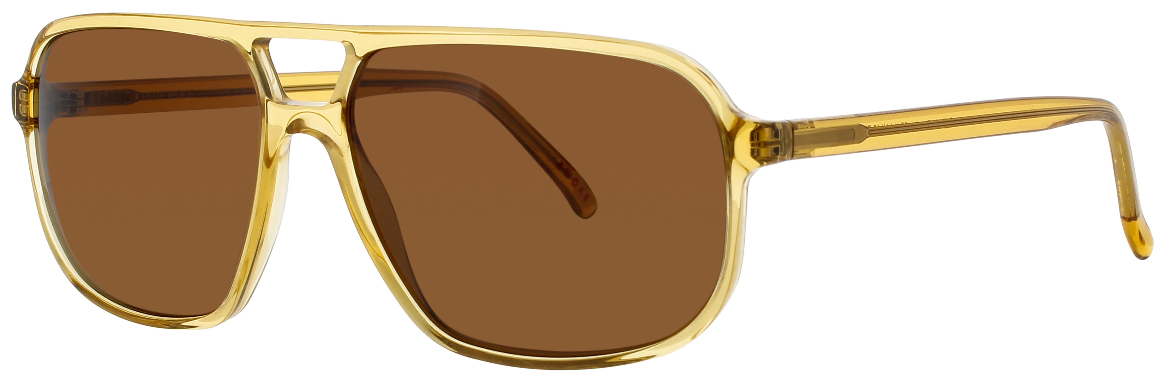 ANDY WOLF RONALD Frame GOLD Lens BROWN – business.mjgtrading