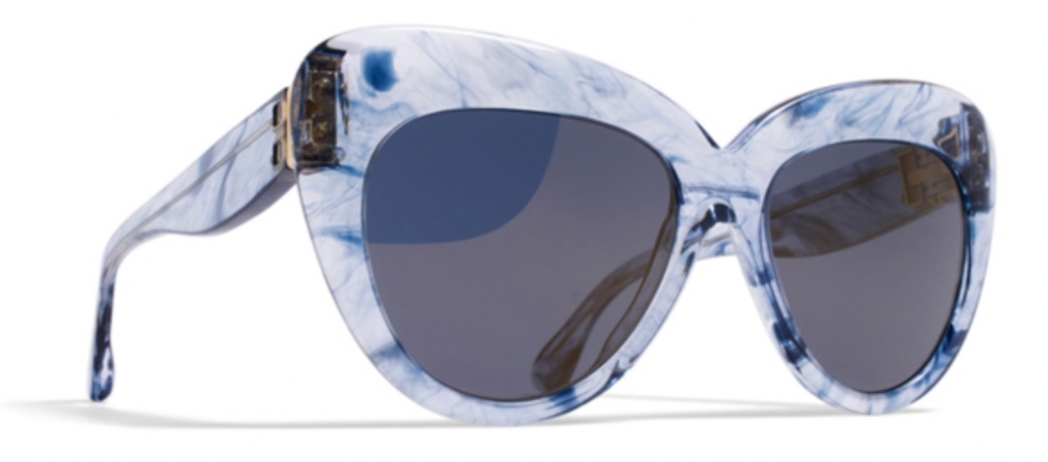 Mykita VIVIEN Frame Blue Lens BrilliantBlue Solid – business.mjgtrading